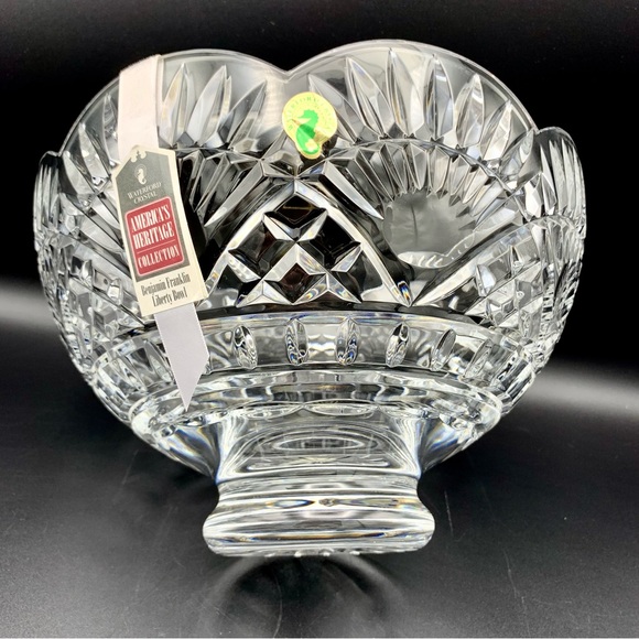 Waterford Crystal | Dining | Waterford Crystal Bowl Benjamin Franklin ...